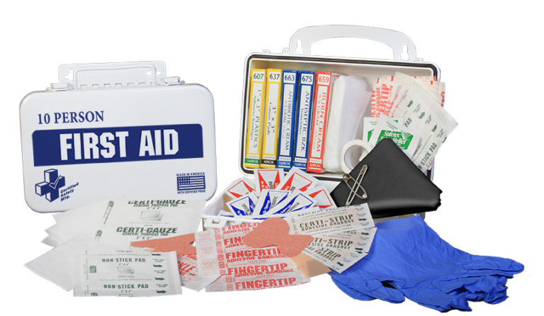 10 Man Kit - Certified Safety