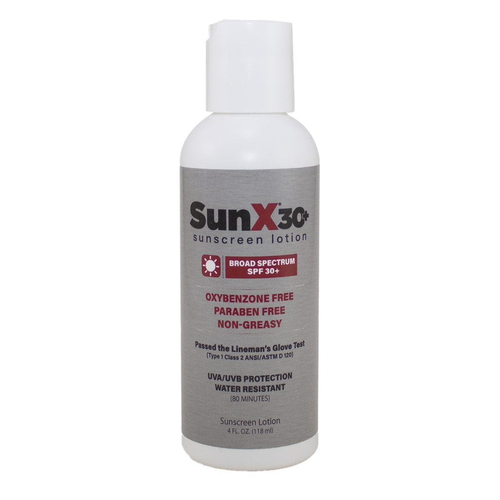 SunX 30 Bottle - 4oz - Certified Safety